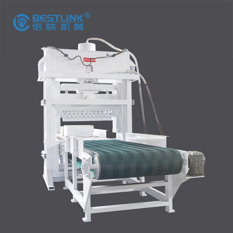 200ton Splitting Force Stone Cutting Machines with Roller And Belt ...