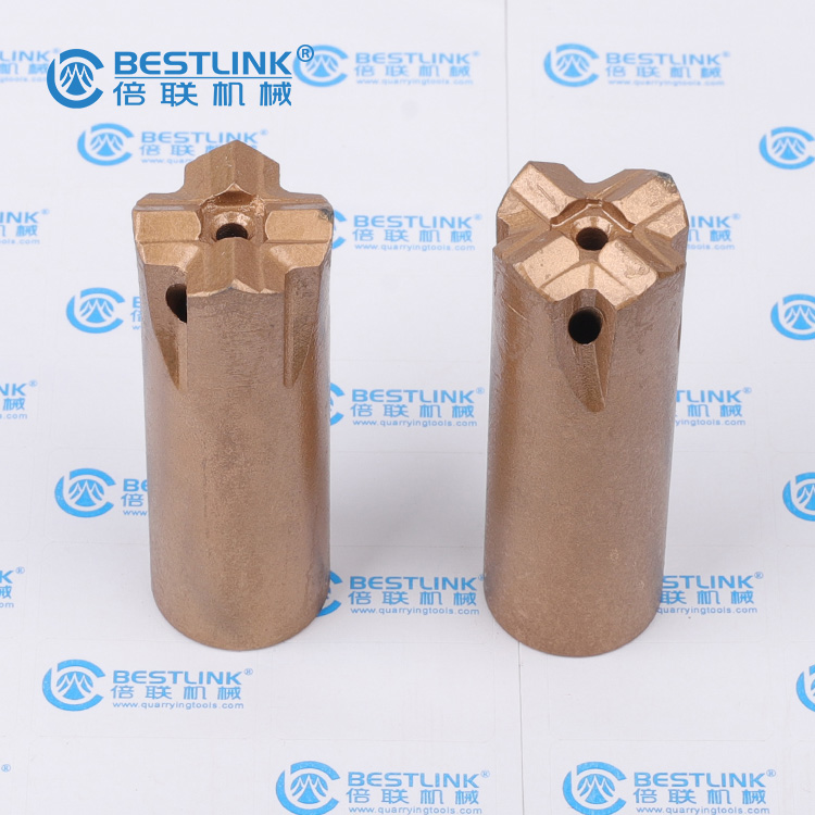 Diameter 70 mm T38 Tungsten Carbide Retrac Threaded Cross Drill Bits ...