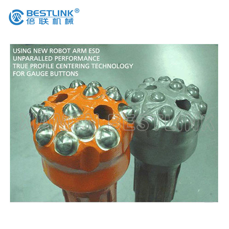 Pneumatic Button Bits Sharpener for Old Drill Bits Reusing, with Robot ...