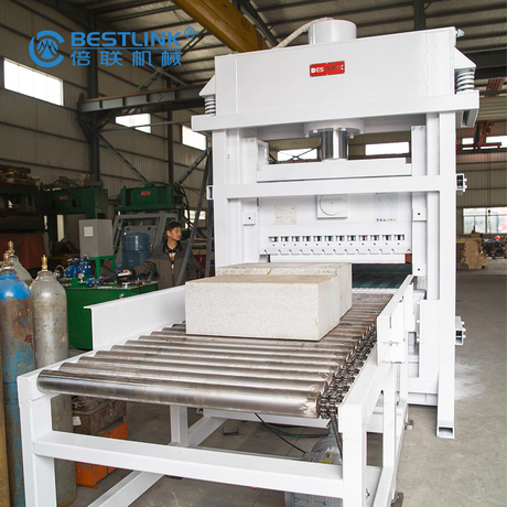 Stone Guillotine Machine with Conveyors - Buy stone guillotine machine ...