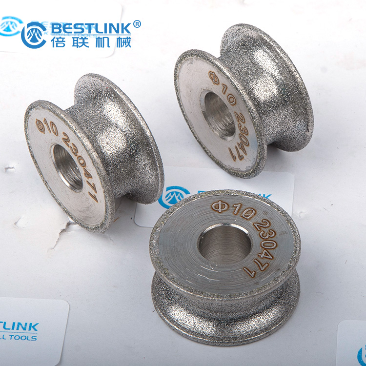 Button Bit Grinding Wheel for Spherical Carbide Tips, Diamond Grinding ...